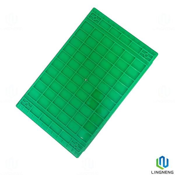 Quality 48L Nestable Plastic Crates , Stackable Plastic Harvest Crates for sale