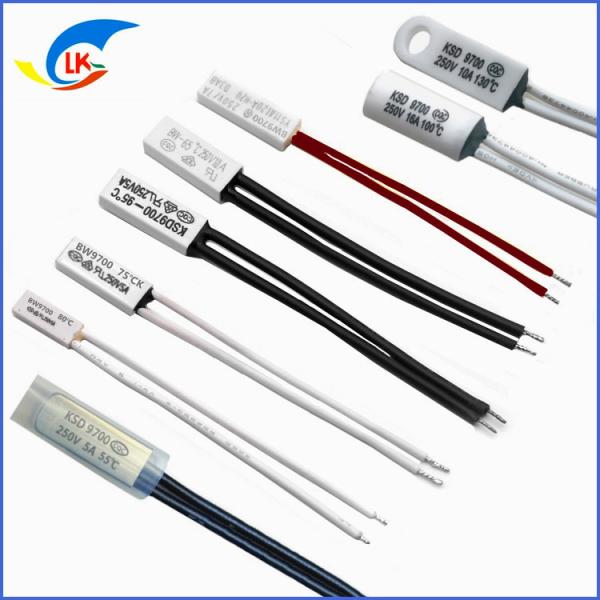 Quality BW9700/KSD9700 Thermal Protector Iron Shell Normally Open And Normally Closed for sale