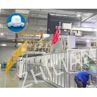 Quality 350 pcs / min 500 pcs / min Pull Up Diaper Machine Baby for sale
