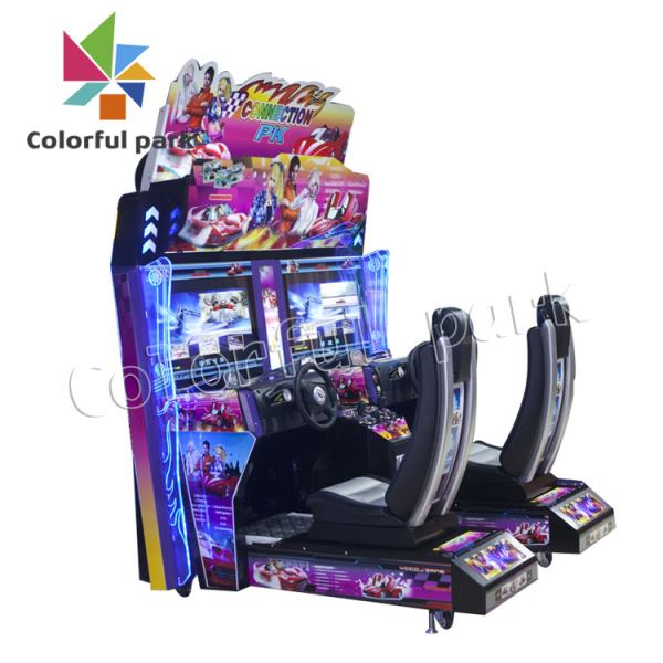 Quality Video Arcade Car Simulator Surpasses Kids Coin Operated Racing Game Console for sale