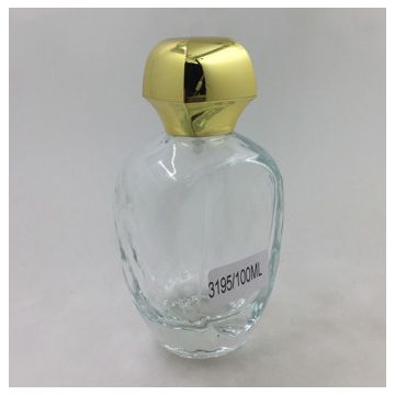 Quality empty gradient conical collectible perfume bottles for sale