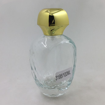 Quality empty gradient conical collectible perfume bottles for sale