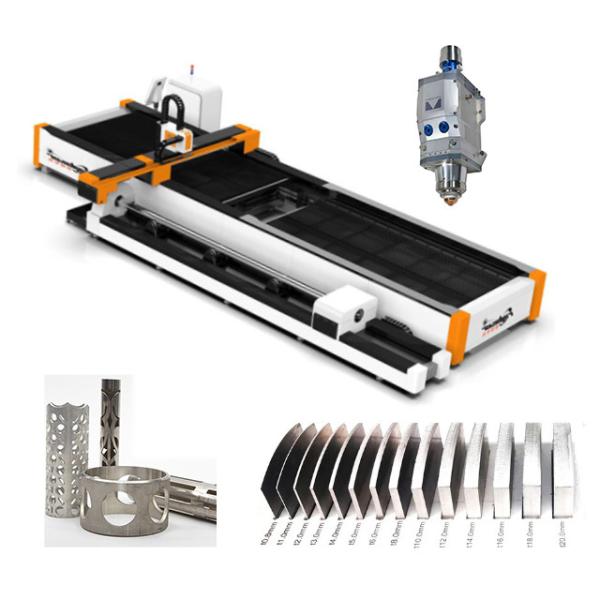 Quality Metal Tube and Plate Fiber Laser Cutting Machine with Rotary Axis Cutting for sale