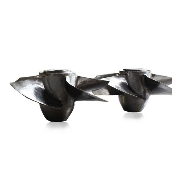 Quality Axial Flow Type Micro Hydro Turbine Generator With Fixed / Adjustable Blades for sale