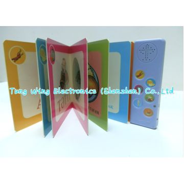 Quality Eductational Learning Custom 6 Button Sound Book Module For babies for sale