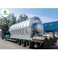 Quality Continuous Pyrolysis Plant Waste Plastic To Petrol Recycling Machine for sale