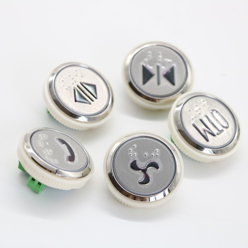 High Quality New Elevator Controller Elevator Push Button Braille Button Lift Spare Parts