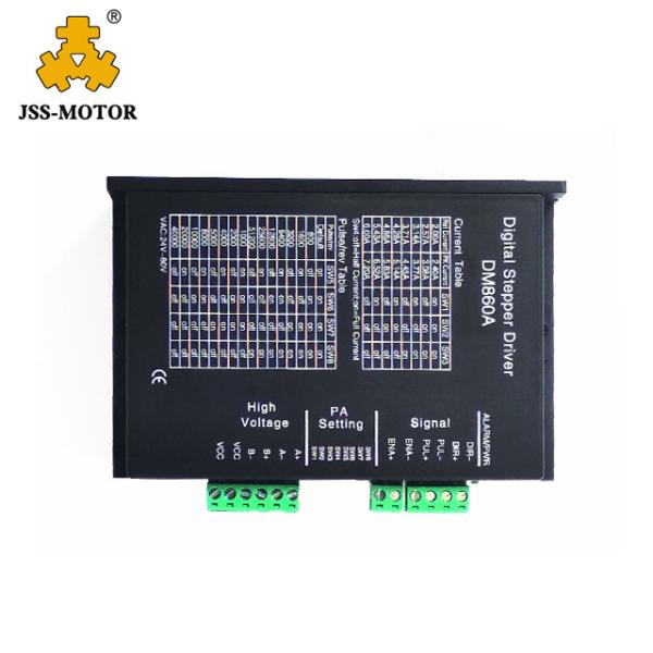 Quality 2h Microstep Driver Dm860a Hybrid Stepper Motor Driver DM860A Nema 34 110V for sale
