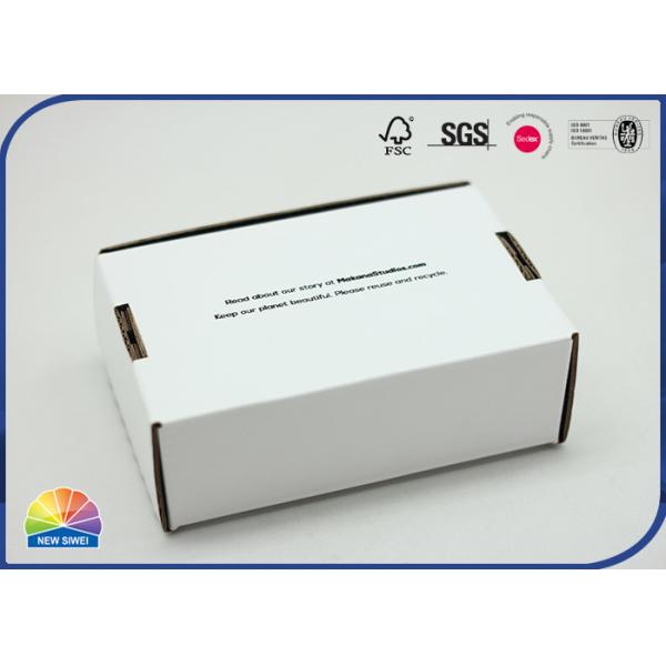 Quality Custom Printing Corrugated Mailer Box Portable Flat Pack Shoe Shipping Boxes for sale