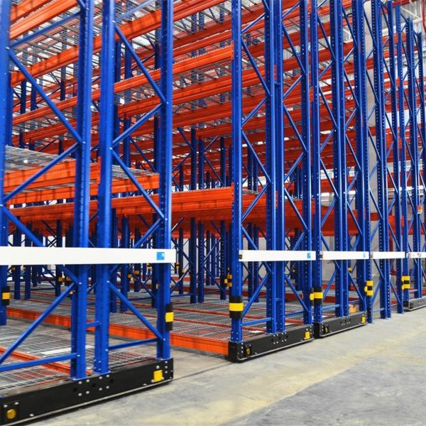 Quality Electric Mobile Pallet Racking Rail-Guided Ground Track Guidance Open Type for sale