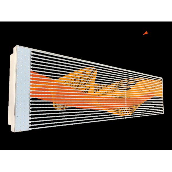 Quality P10.4 Transparent Grill LED Smart Screen With Light Weight for sale