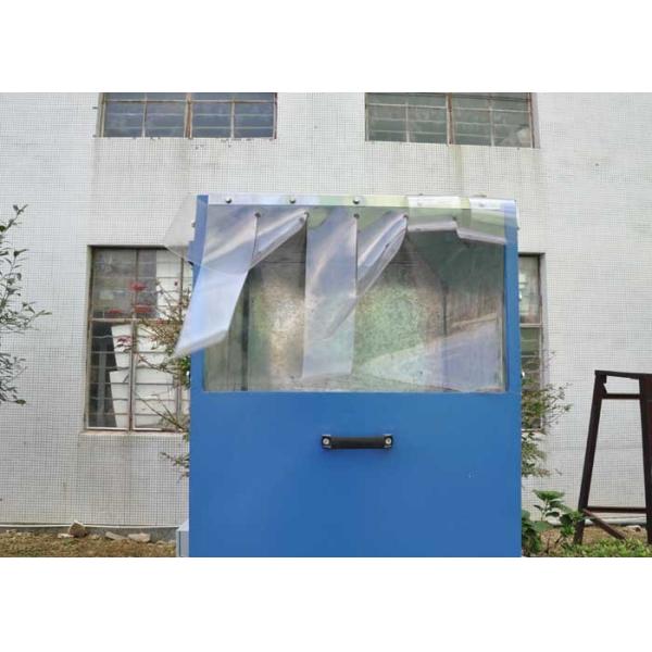 Quality Power 45kw Film Small Plastic Crusher , Automatic Baiting Crusher Plastic for sale