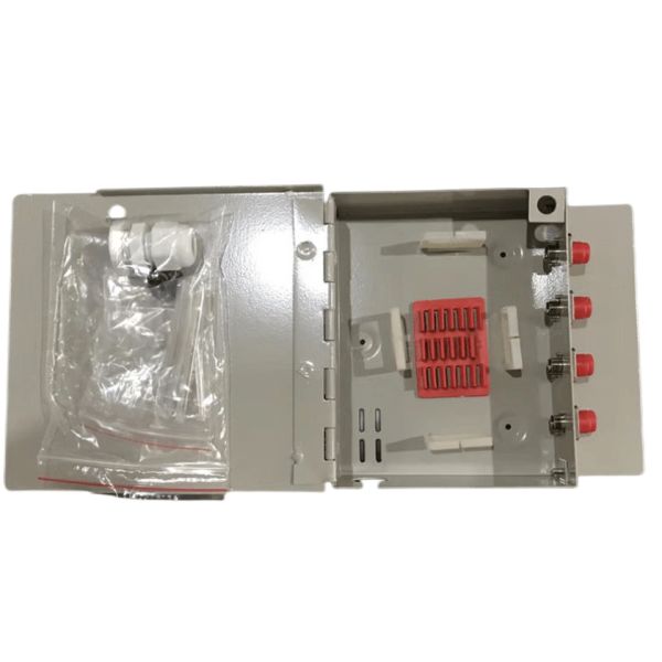 Quality FTTH Mini Wall Mount Fiber Optic Terminal Box 8Port SC / LC / ST / FC for sale