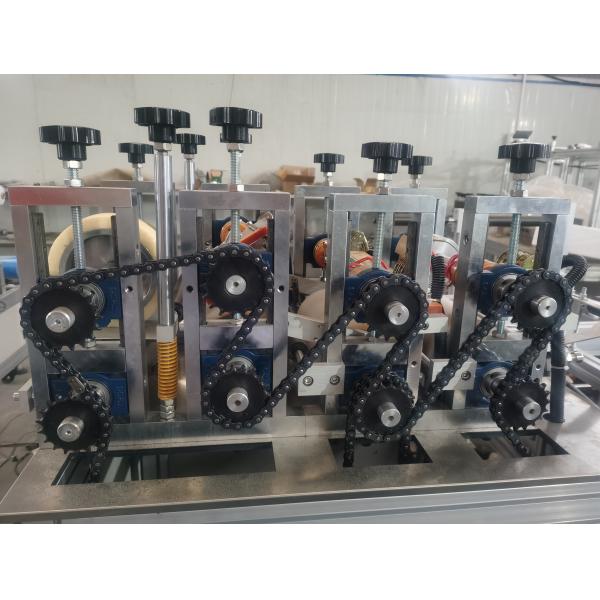 Quality 140pcs/Min Medical CPE Plastic Shoe Cover Making Machine for sale