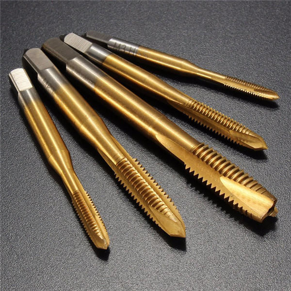 Quality HSS 6542 Spiral Point Machine Tap UNC 5/16-18 TiCN Coated for sale