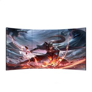 Quality 46 “ Curved Video Wall Displays For Conference Room / Surveillance Center for sale