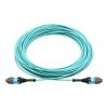 china Aqua Jacket MPO Solutions MPO Pro Male To MPO Pro Male Trunk Cable Assembly