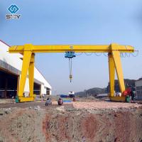 Quality Single Beam 5 Ton Gantry Crane Semi Goliath Crane for sale