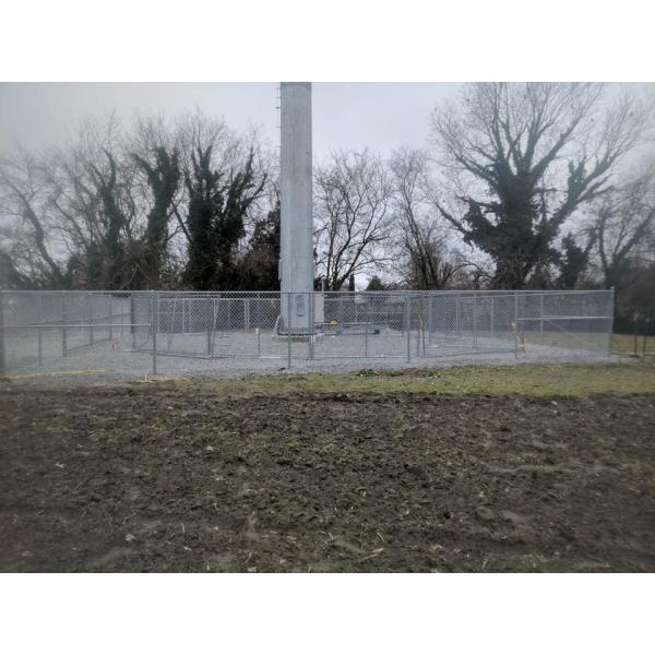 Quality ISO-2001 3.65mm Diameter Wire Chain Link Fence For Yardgard for sale