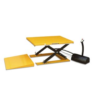 Quality 500 Lb Super Low Profile Lift Table Motorized Powered Hyd Lift Tables for sale