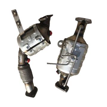 Quality D5 Three Way Catalytic Converter Stainless Steel Ceramic Carrier for sale