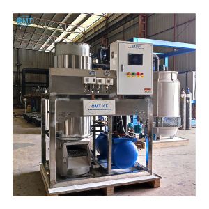 Quality 22 Tube Size Commercial Stainless Steel Automatic Tube Ice Machine for Seafood for sale