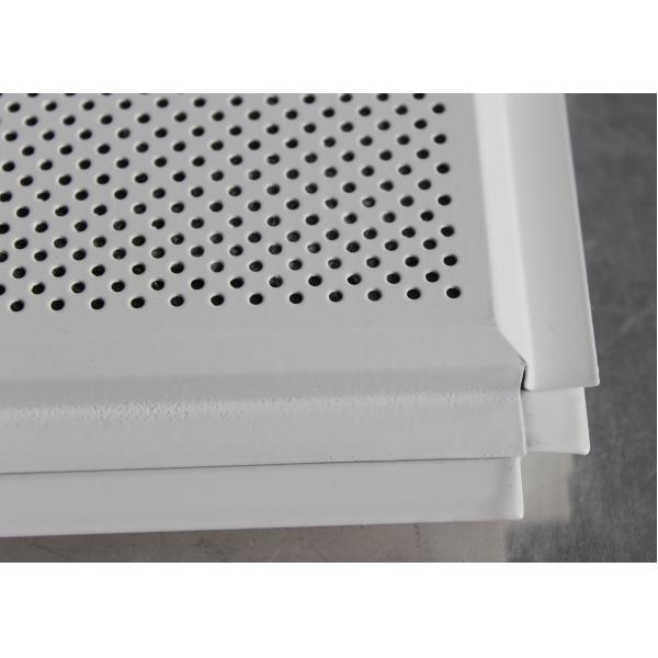 Quality Beveled Angle Lay In Acoustic Ceiling Tiles , Aluminium Commercial Ceiling for sale