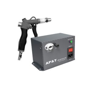 Quality Handheld Static Elimination Devices Ionizing Air Gun With Power Supply for sale
