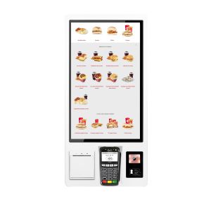 Quality 21.5 Inches Self Service POS System with Credit/Debit Card Payment and Barcode for sale