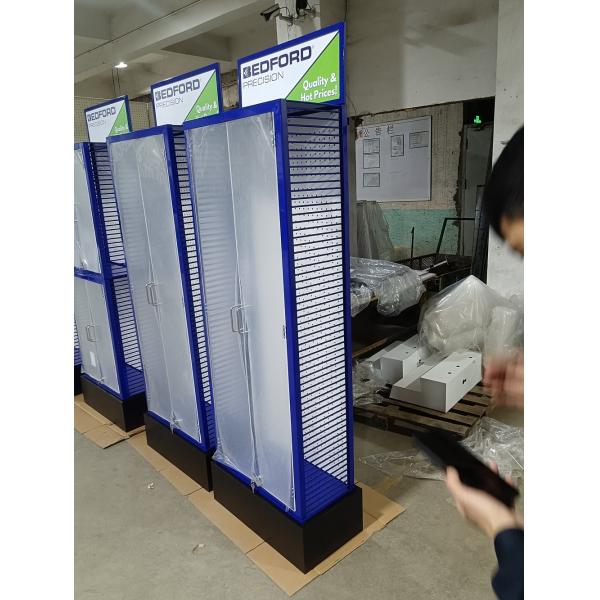 Quality Supermarket Display Case Commercial Display Case Easy Assembly Scratch Resistant for sale