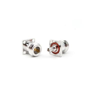 Quality RF Adapter N Female to MCX Female Flange Mount for sale