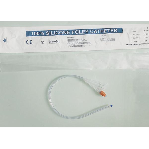 Quality 10 Different Sizes 3 Way Urinary Catheter , 3 Way Catheter Parts 400mm Length for sale