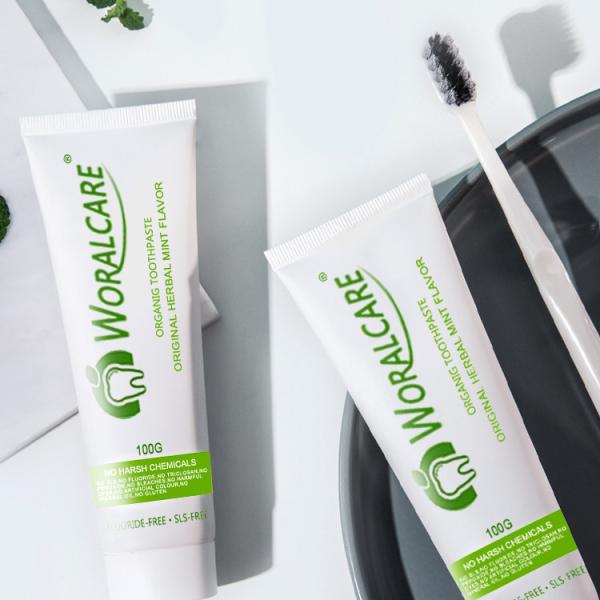 Quality 80g Herbal Mint Toothpaste Organic Oral Care Tooth Paste for sale