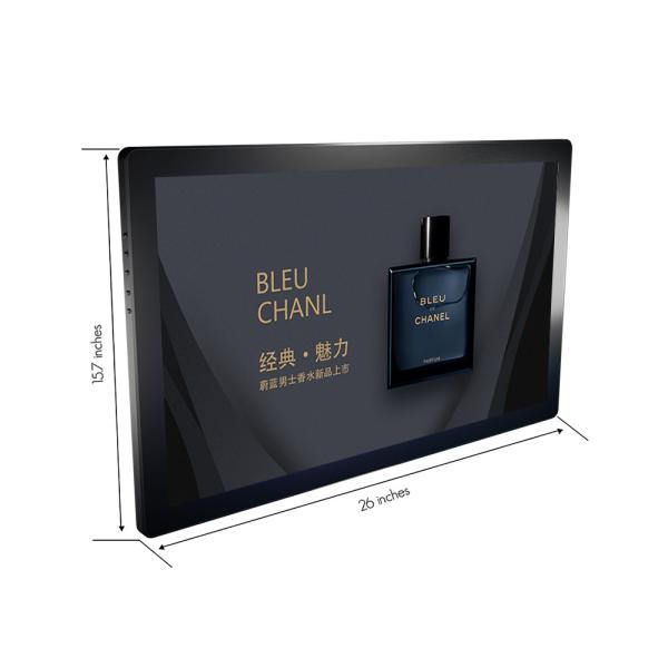 Quality ODM 27 Inch Touch Screen Monitor Digital Signage TVS With RJ45 Interface for sale