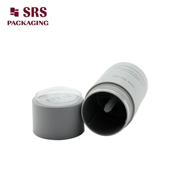 Quality SRS high quality injection gray color plastic deo stick container empty for sale