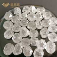 Quality 5mm To 7mm DEF Color Rough HPHT Diamond Rectangular Shape for sale