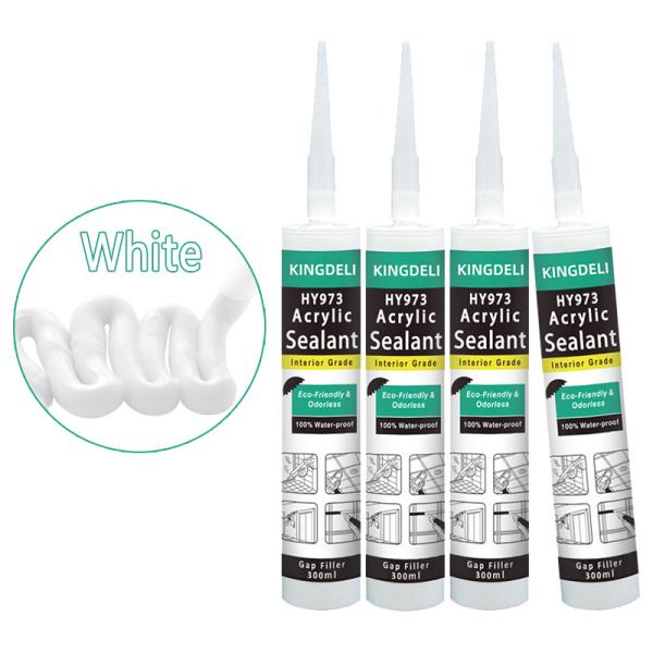 Quality Transparent GP Acrylic Silicone Sealant , Moisture Resistant Antifungal Bathroom for sale