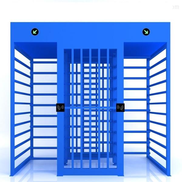 Quality Rainproof Full Height Safety Turnstile Gate Stainless Steel Access Control for sale