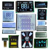 Quality Custom Segment LCD Display Fully Customizable TN Transmissive Positive Wide Temp for sale