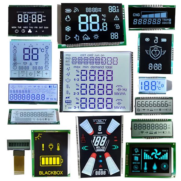 Quality Customized TN HTN Monochrome LCD Display Screen For Electricity Meters for sale