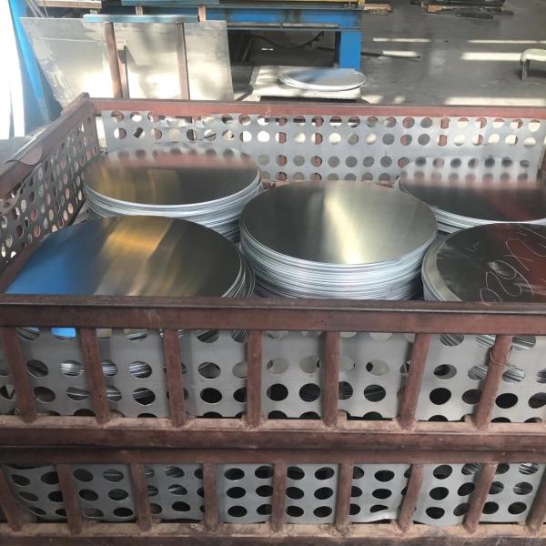 Quality 3000 Series 3003 Aluminum Round Circle Hard Anodizing Enameling Custom Size High Flatness Burr Free Edge Food Grade for sale