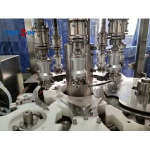 Quality High Safety Vial Filling Line with 304 Stainless Steel Frame and Inline Check for sale