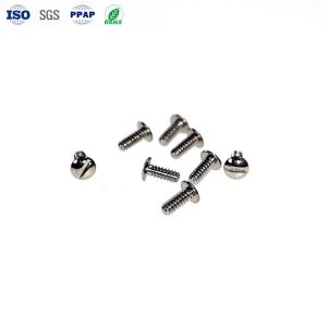 Quality M0.8 Stainless Steel 316 Pan Head Machine Screw for Watches VR Phones for sale