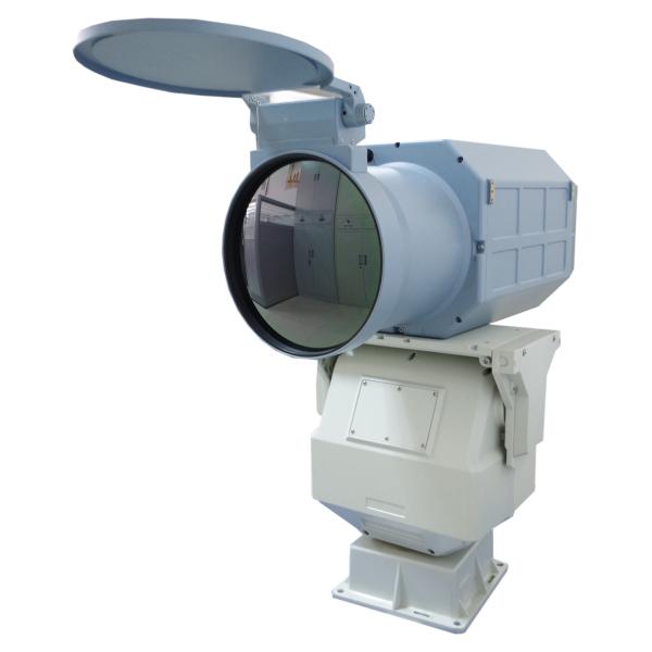 Quality 10 - 60km Surveillance Infrared Camera , Cooled PTZ Thermal Imaging Camera for sale