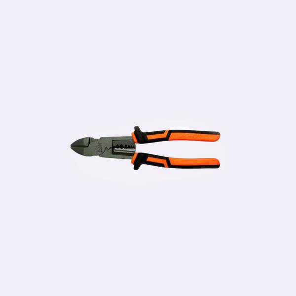 Quality TPR Handle Electrical 207mm Diagonal Metal Cutting Pliers 8 Inch For Wire for sale