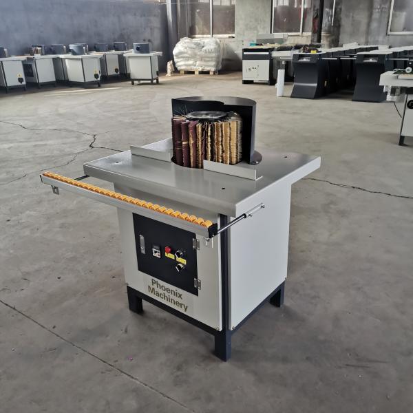 Quality Wood Board Edge Brush Sander Drum Sanding Machine for Various Shapes Frequency for sale