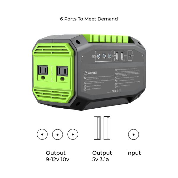 Quality Outdoor Pure Sine Wave Portable Power Station 200w for sale