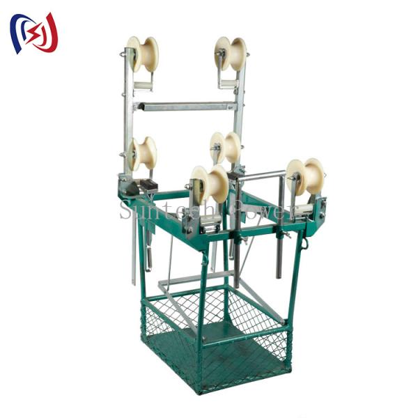 Quality Four Bundle Conductors Overhead Line Bicycle Overhaul Vehicle Inspection Trolley for sale