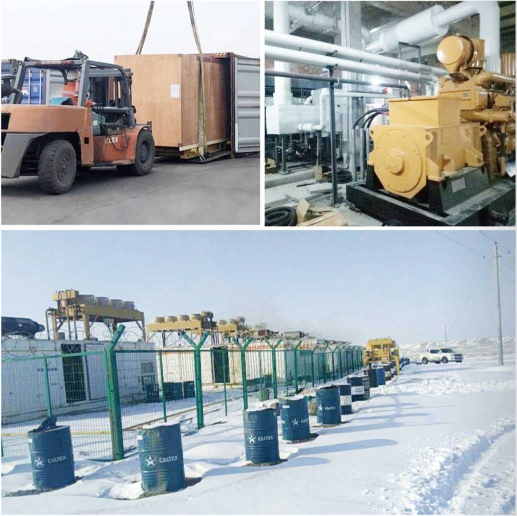 T140GF-S Genset Model T12-1 Engine Model Sinotruk Fuqiang Power 180kw Gas Generator