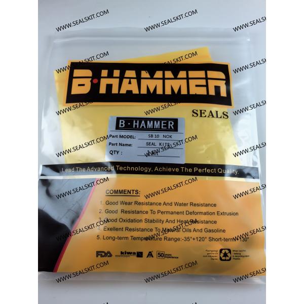 Quality ISO9001 Hydraulic Breaker Seal Kit Hammer Breaker Seal Kit  SOOSAN--SB10 for sale